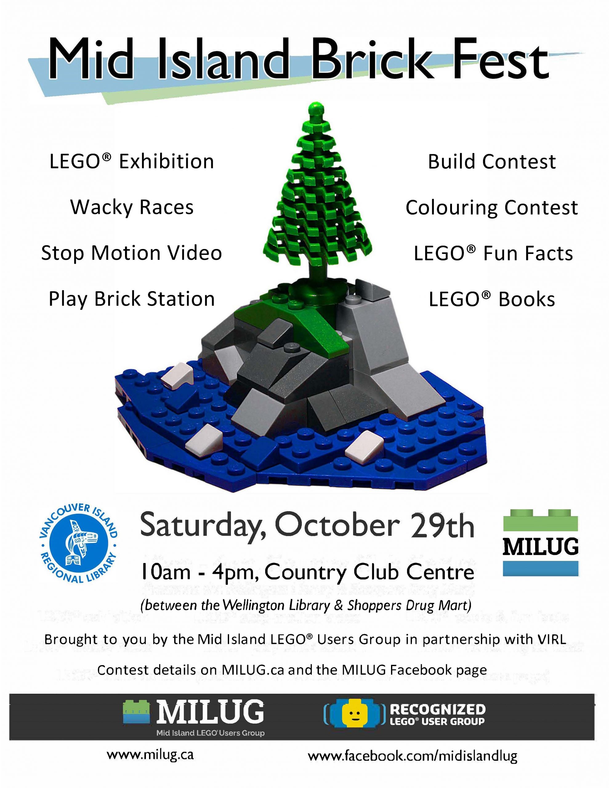 3rd Annual Mid Island Brick Fest, Oct 29, 2022! – MILUG